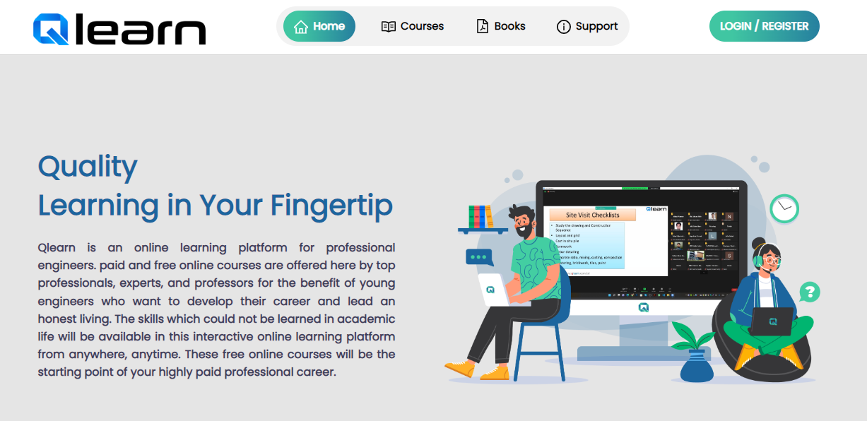 Qlearn | Quality Learning in Your Fingertip